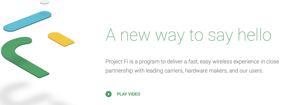 Google's Project Fi - Now No Invitation Required - Mobile Internet ...