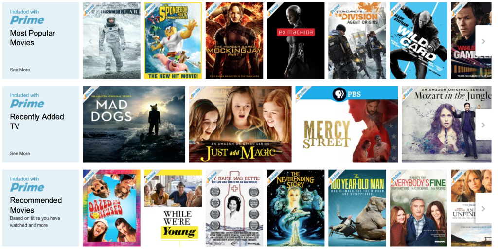 Amazon Challenges Netflix with $8.99/mo Prime Video - Mobile Internet ...