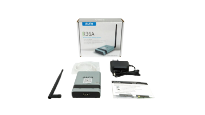Review: R36A WiFi USB Repeater with AWUS036NH Desktop Antenna by Alfa ...