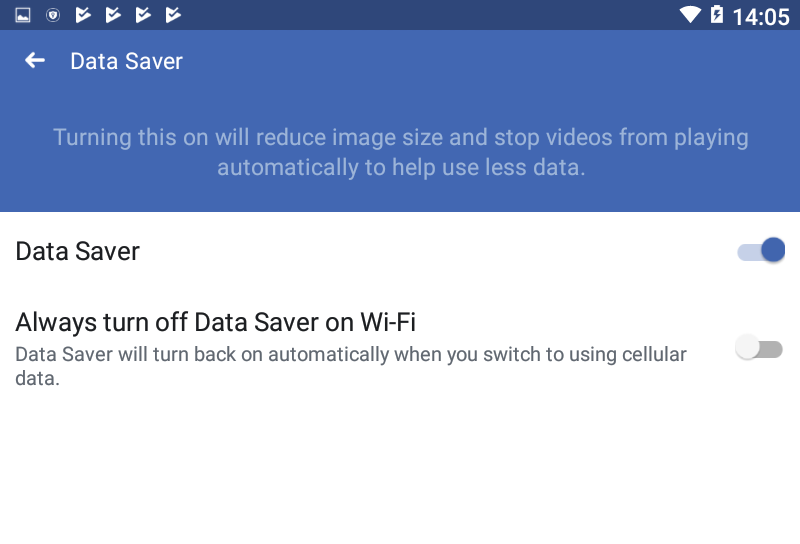 Optimizing Social Media Browsing for Minimal Data Usage - Facebook ...
