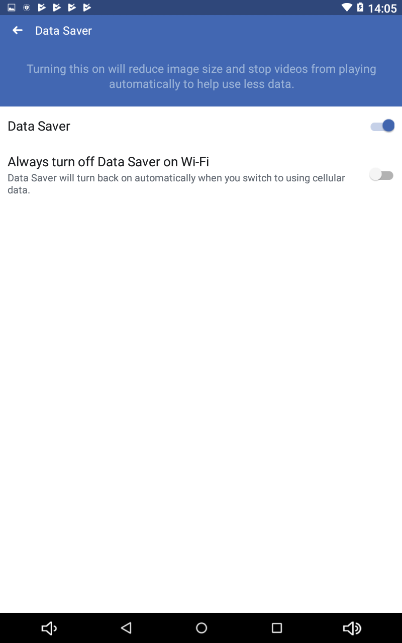 Optimizing Social Media Browsing for Minimal Data Usage - Facebook ...