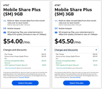 AT&T Changes Mobile Share Plans - Again: Mobile Share Plus Replaces ...
