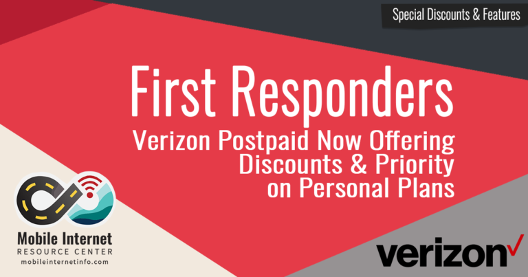 Verizon Now Offering First Responders Discounts and Priority on ...