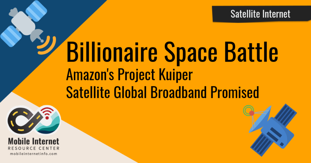 Billionaires Battle for Space Dominance: Amazon's "Project Kuiper ...