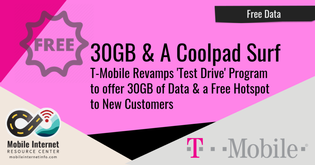 T-Mobile Announces Updated Test Drive Offer: 30GB/30Days of Data on a ...