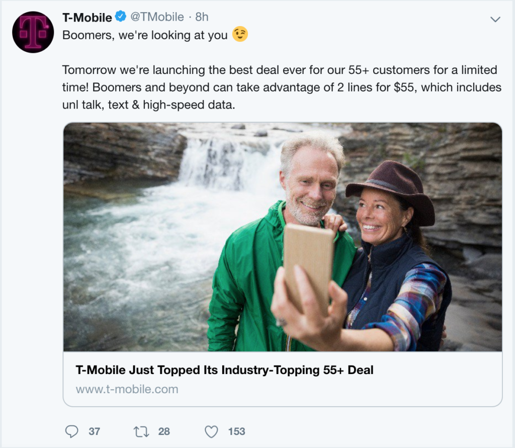 T-Mobile Introduces Essentials Unlimited 55+ Plan - Offering 3 Tiers of ...