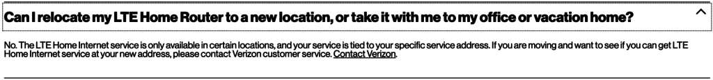Verizon LTE Home Internet Service - $40/month Unlimited Data Plan for ...