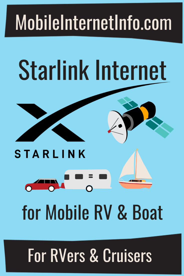 Starlink Satellite Internet for Mobile RV and Boat Use - Mobile ...
