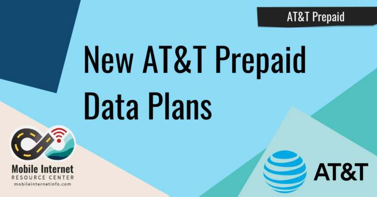 New AT&T Prepaid Data Plans for Hotspots and Tablets - Mobile Internet ...