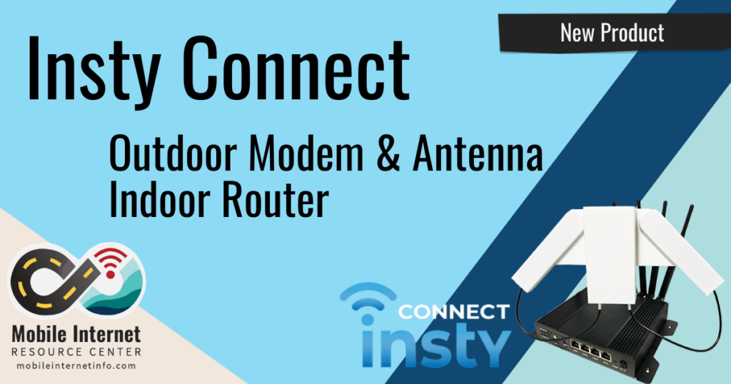 Insty Connect Explorer 4G12: Roof Mounted Cat-12 Modem & Antennas with ...