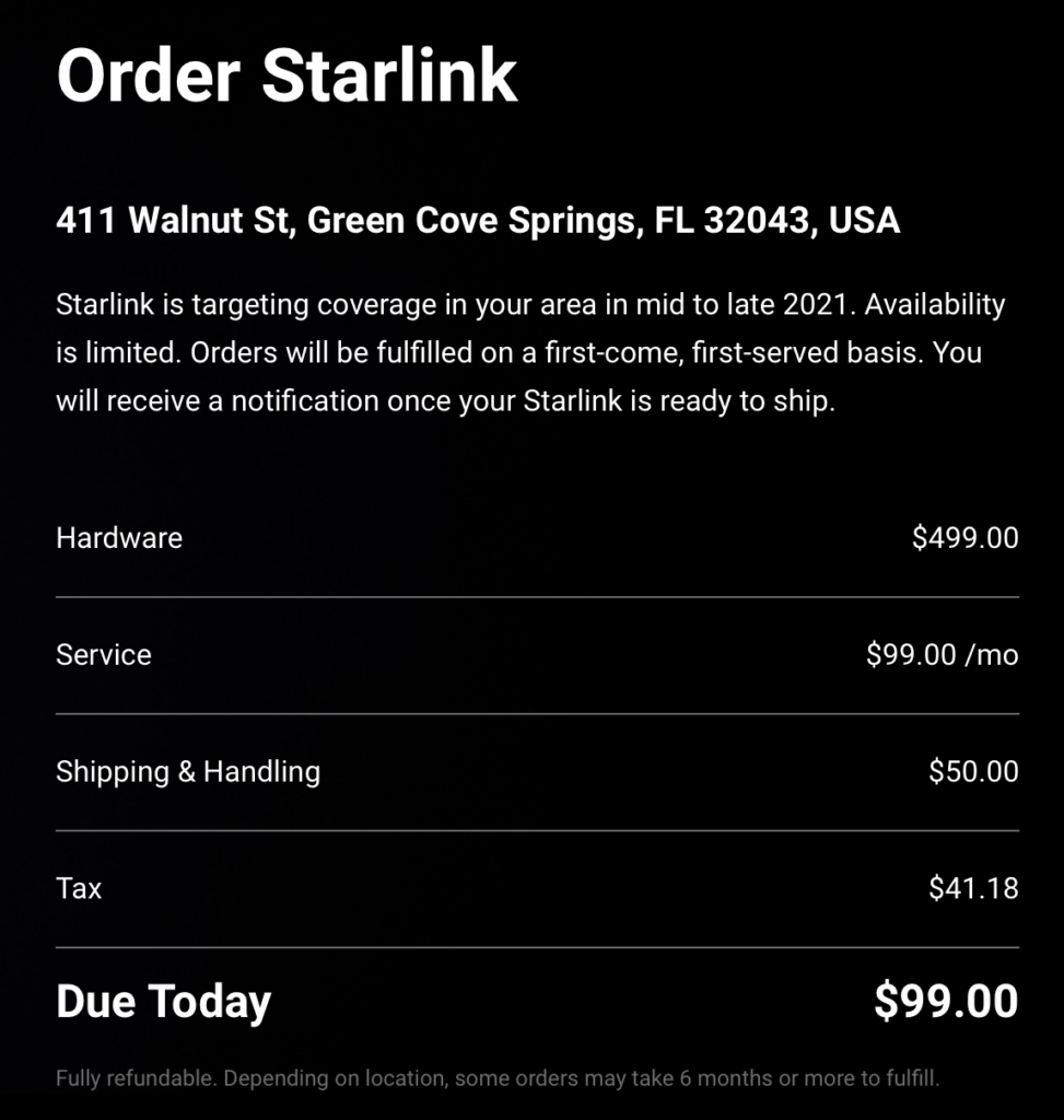 Starlink Begins Global Pre-Orders for Satellite Internet Service - Beta ...