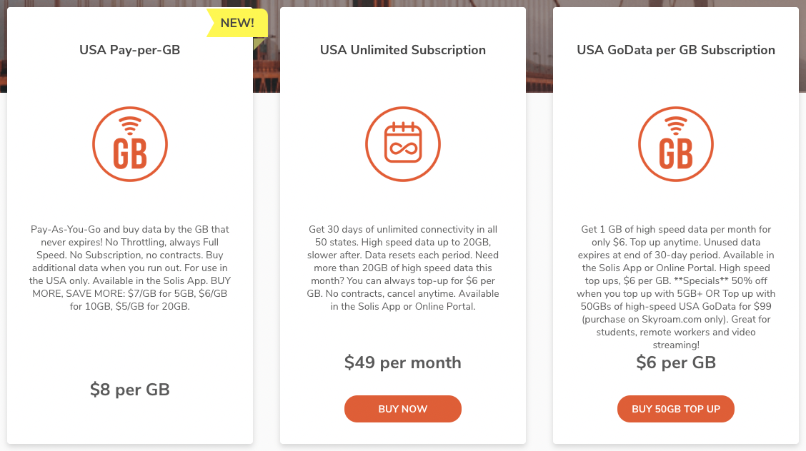 Skyroam Adds Non-Expiring Per GB Data Plan Option for US and Global ...