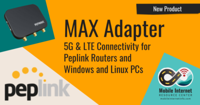 Peplink Introduces the MAX Adapter - A Cellular Modem For Adding Up to ...
