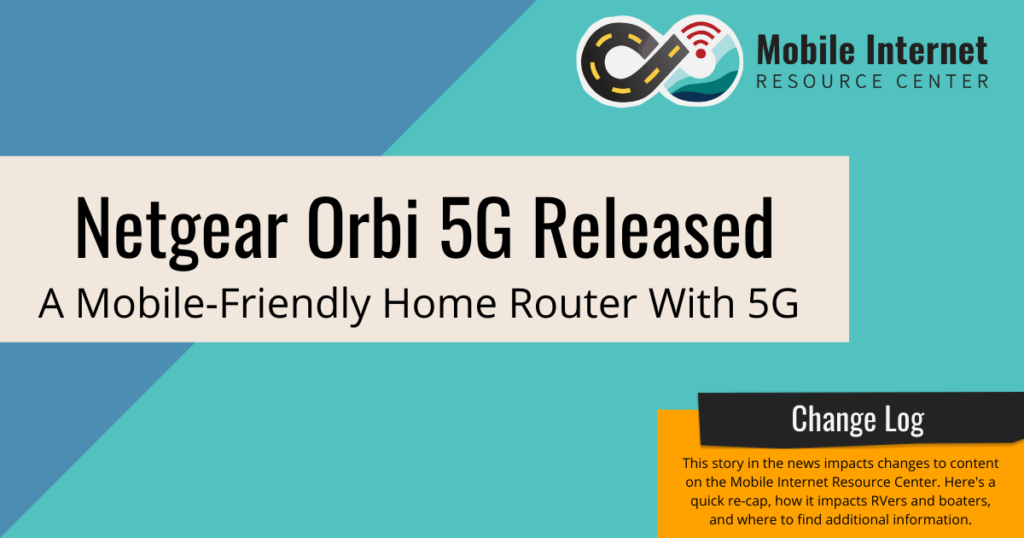 Netgear Releases The Orbi 5G Home Mesh Router - Mobile Internet ...
