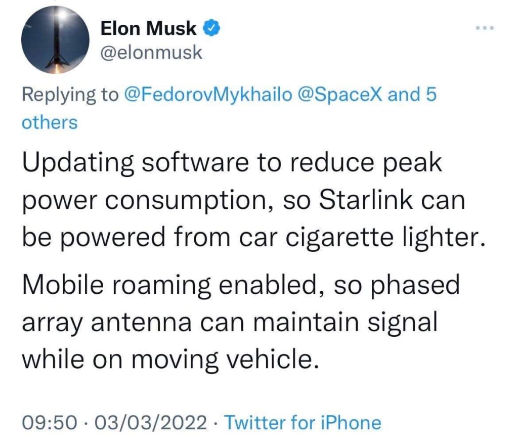 Starlink Enables Mobile Roaming - But Not Everywhere! - Mobile Internet ...