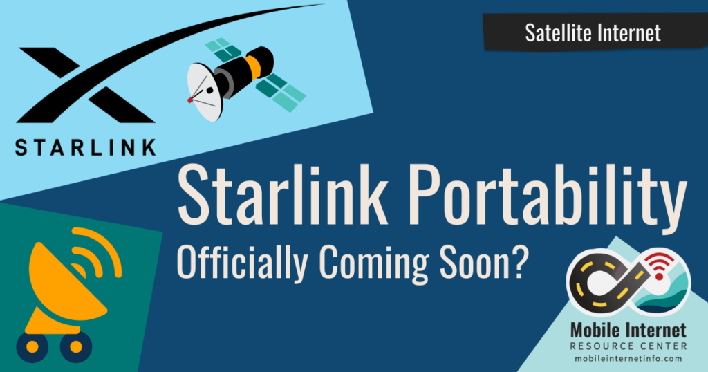 Starlink "Service Portability" Coming Soon? But - Mobility Voids Dishy ...