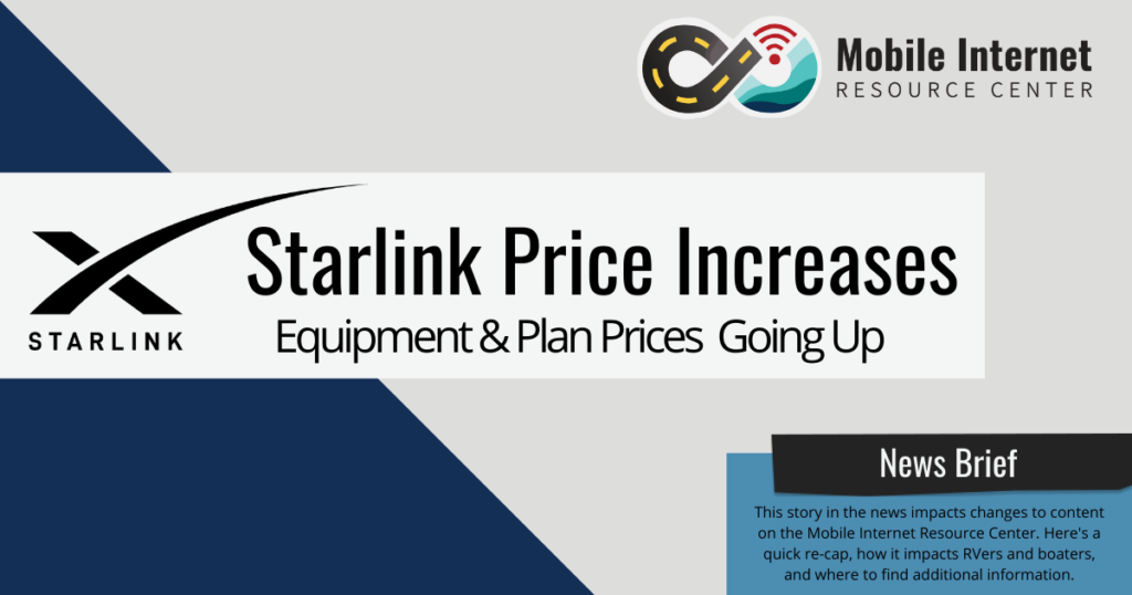 SpaceX Raises The Price of Starlink Service & Equipment - Mobile ...