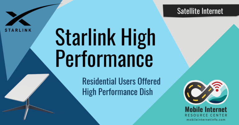 Starlink Offers High Performance Dish to Residential Customers - Mobile ...