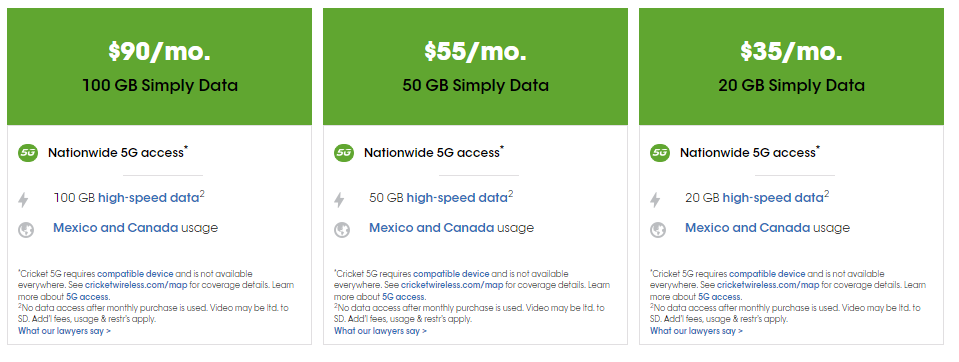 Cricket Increases Price of 100GB Data Plan for Hotspots to $90 Month ...