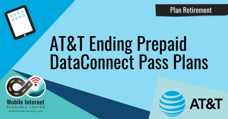 AT&T Shuts Down Prepaid DataConnect Pass Plans - $34.99/mo Unlimited ...