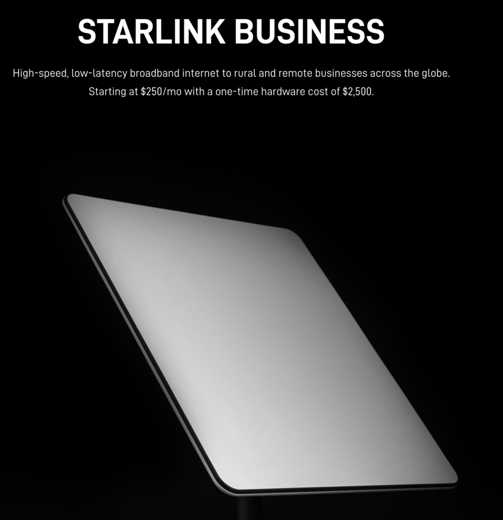 Starlink Business Adds Two New Tiers Of Service - Mobile Internet ...