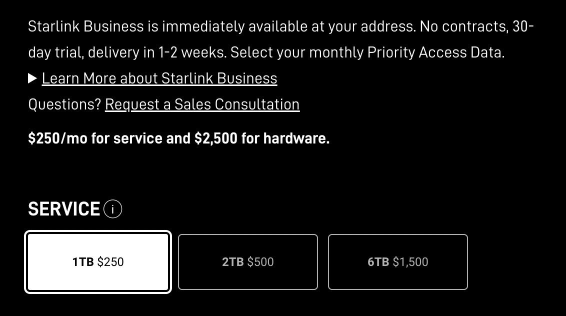 Starlink Business Adds Two New Tiers Of Service - Mobile Internet ...