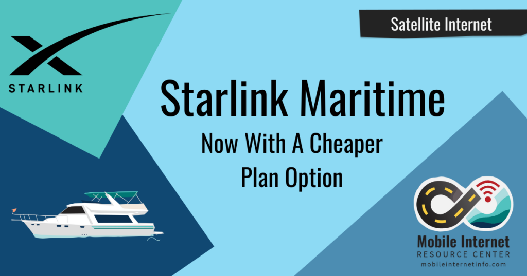 Starlink Maritime Adds A Cheaper Plan Option - Mobile Internet Resource ...