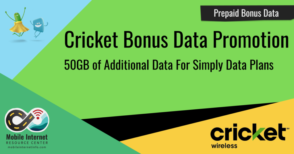 Cricket Wireless Promotion: Adds 50GB of Bonus Data to Simply Data ...