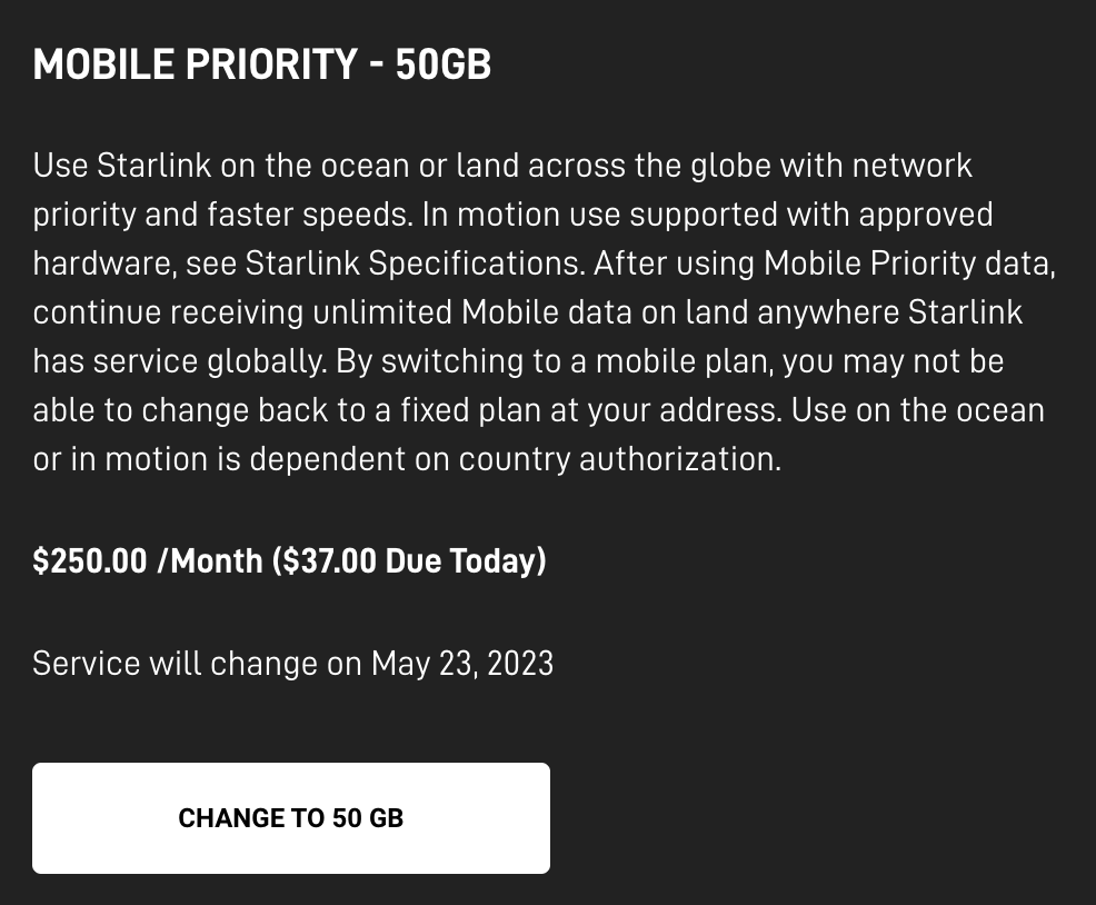 Starlink Satellite Internet for Mobile RV and Boat Use - Mobile ...