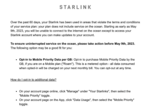 Starlink Revamps Its Plans & Service Priority Levels - Big Impacts For Mobile Users - Mobile ...