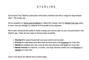 Starlink Revamps Its Plans & Service Priority Levels - Big Impacts For ...