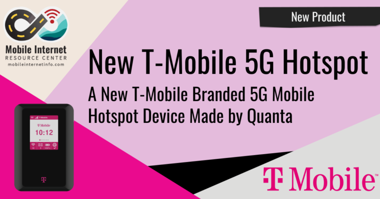 T-Mobile Launches New 5G Mobile Hotspot - Made By Quanta - Mobile ...