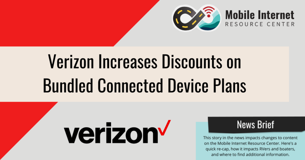Verizon Increases Discounts on Bundled Connected Device Data Plans ...