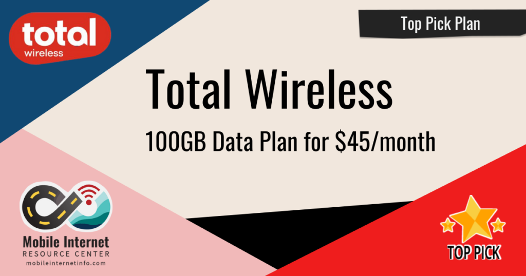 Verizon Prepaid Brand Total Wireless Now Offers A 100GB Data Plan For ...