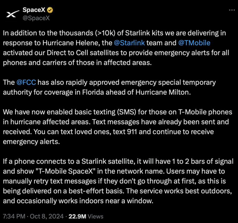 Hurricane Milton Alert: Keep Connected When Cell Towers Go Down with ...
