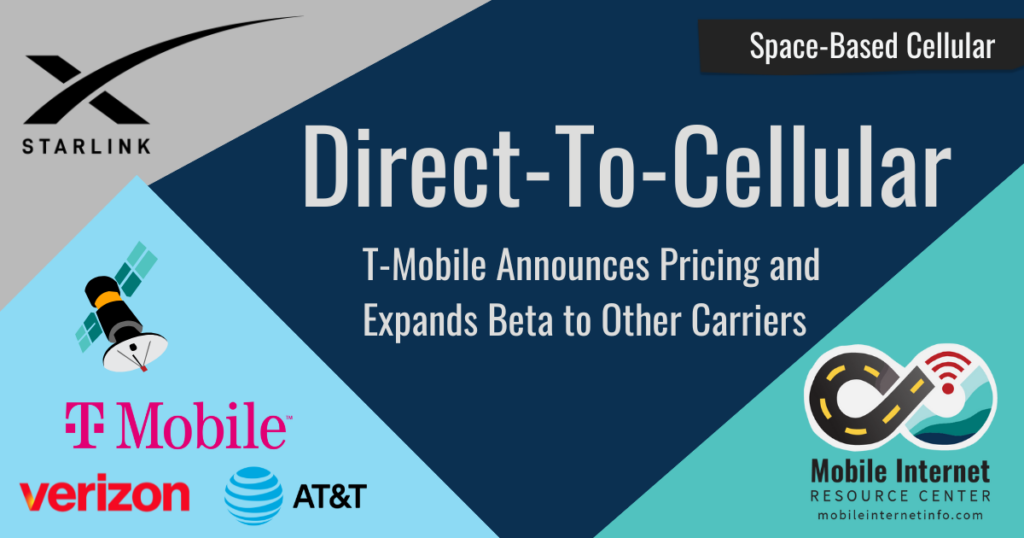 T-Mobile Announces Starlink Direct-to-Cellular Service Pricing & Expands Beta to "Everyone ...