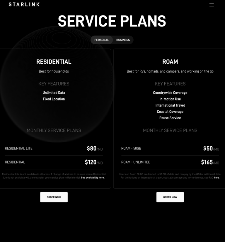 Starlink Satellite Internet for Mobile RV and Boat Use - Mobile ...