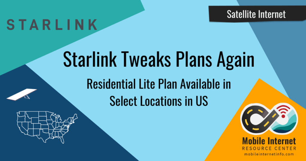 Starlink Tweaks Plans Again: Residential Lite in the USA, 50GB Roam ...