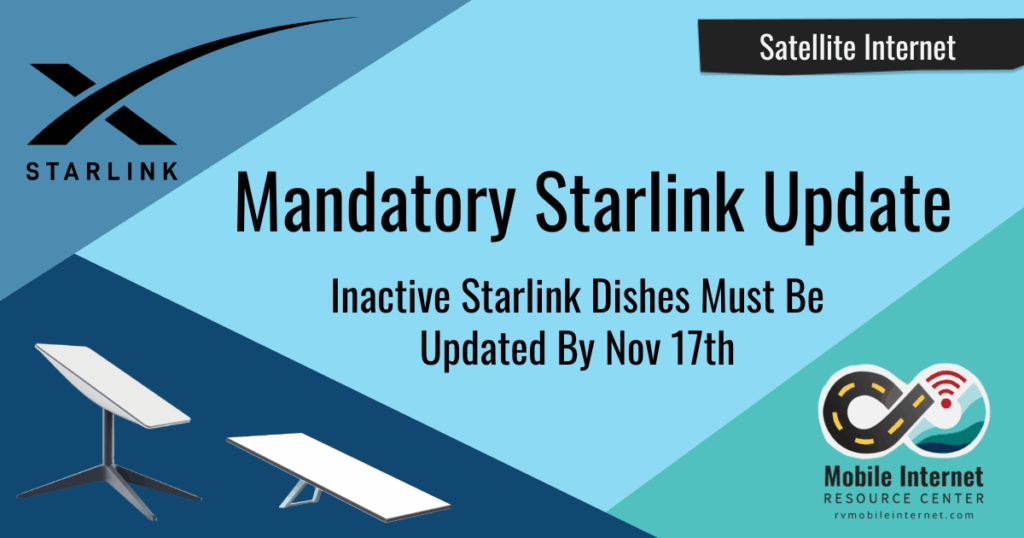 Some Starlink Terminals Require Mandatory Software Updates to Continue ...