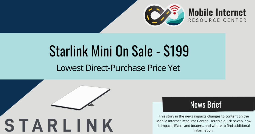 Starlink Mini Price Drop Reaches New All-Time Low - On Sale for $199 ...